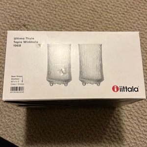 Iittala | Kitchen | Nwt Iittala Ultima Thule Beer Glass Set Of 2 | Poshmark